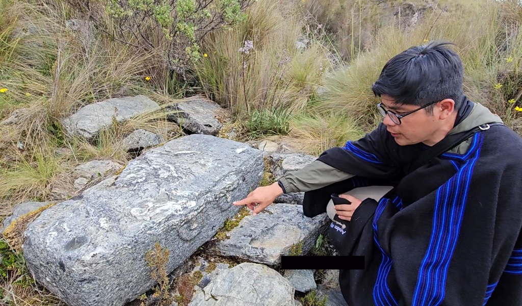 Huánuco: descubren curiosos rostros tallados en piedra en Centro ...