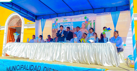 Lanzamiento de actividades por el 72º aniversario del distrito de ...