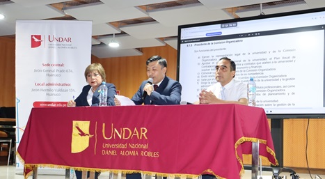Comisión Organizadora de la Undar ofreció conferencia de prensa frente ...